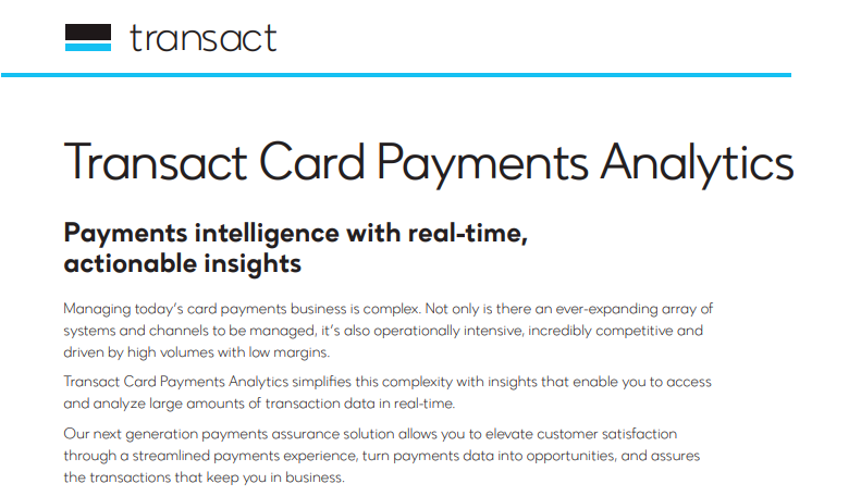 Are you unlocking the opportunity in you card data?