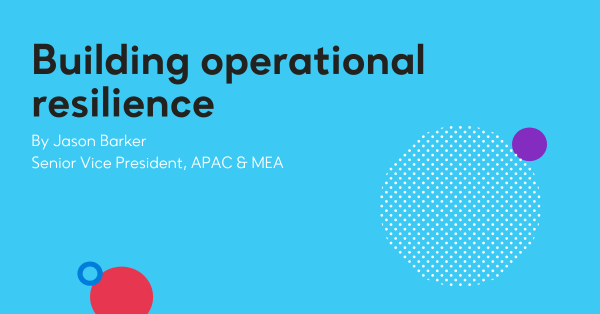 Building operational resilience